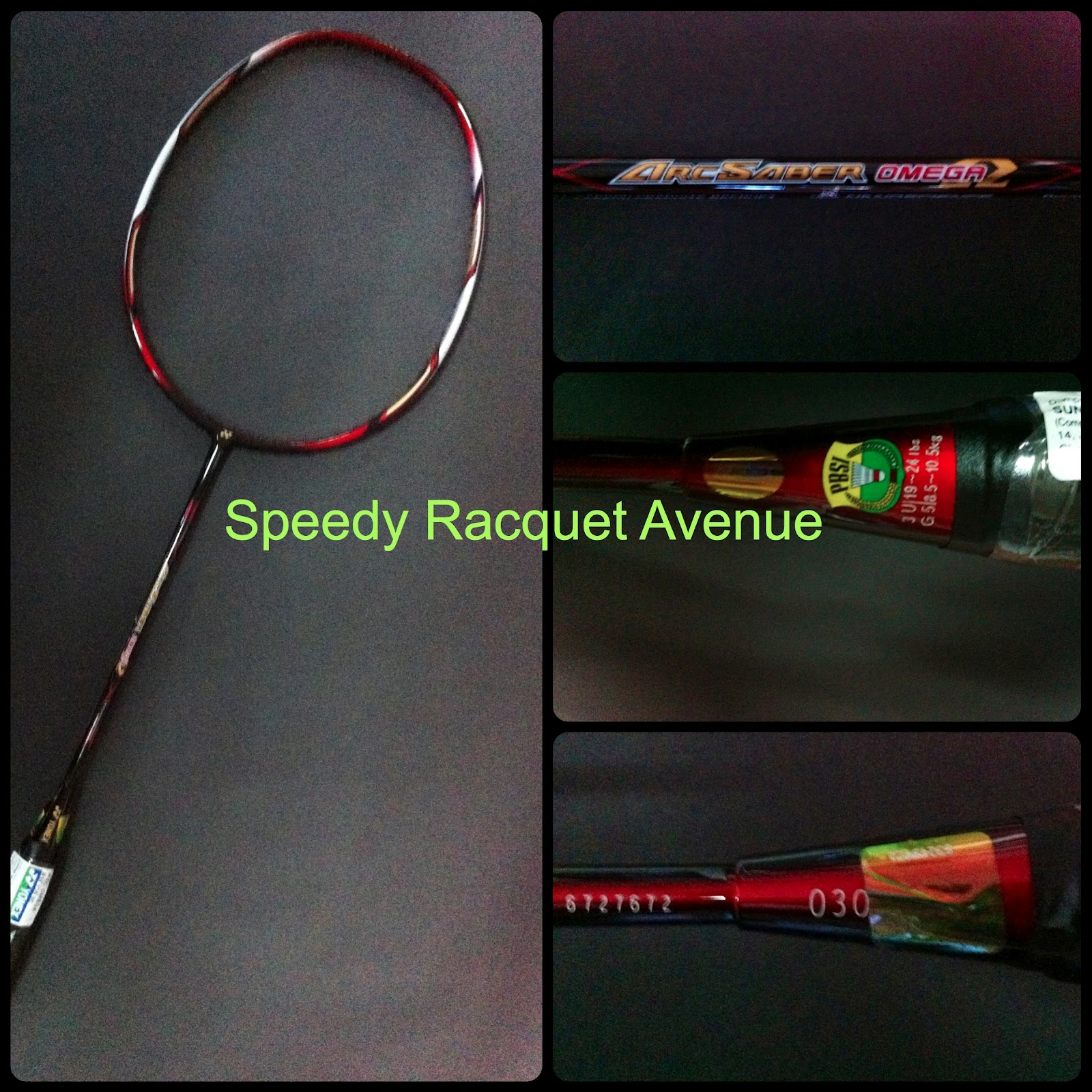 Speedy Racquet Avenue: Yonex ArcSaber Series
