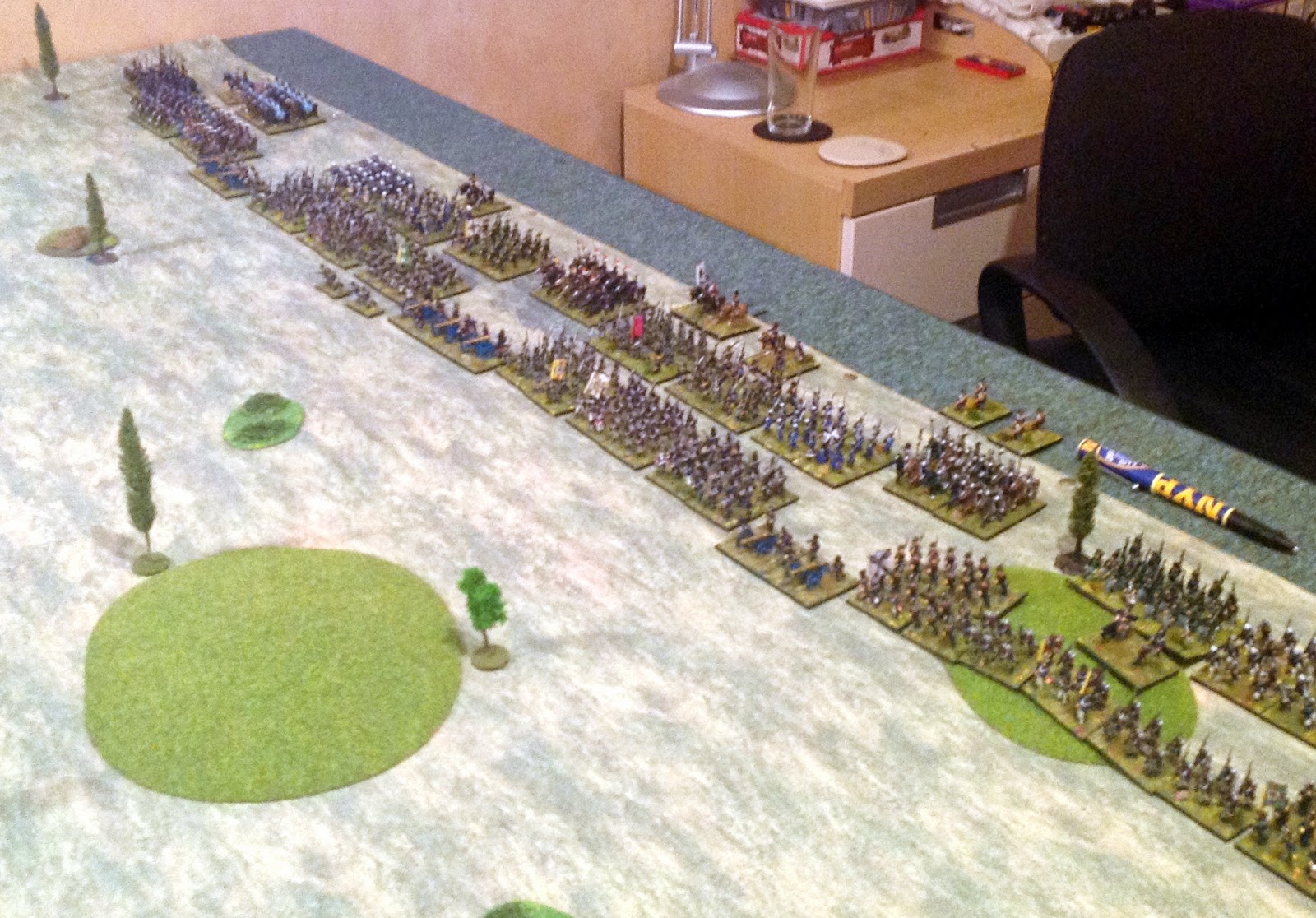 Sgt Steiner's Wargaming Blog: General De Brigade Deluxe solo game