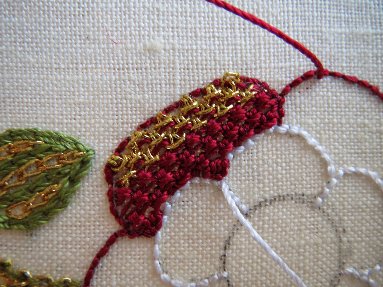 Threads Across the Web: Tudor Rose - Part 2