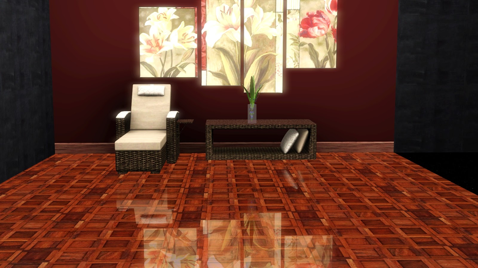 TS3 Custom Content: Wood Pattern Set #1