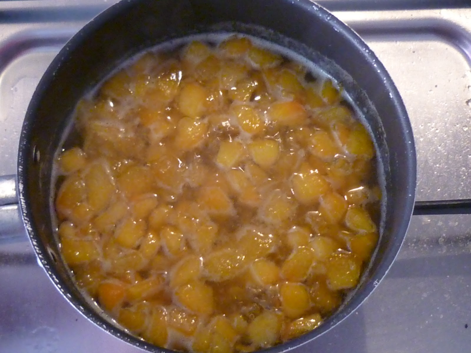 La Chef A: Bizcocho de almendras y albaricoques