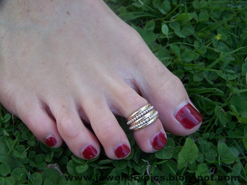 jewelry: Beautiful toe ring designs (mettelu)