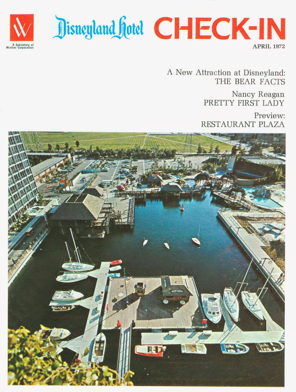 The Original Disneyland Hotel: Disneyland Hotel Check-In Magazines