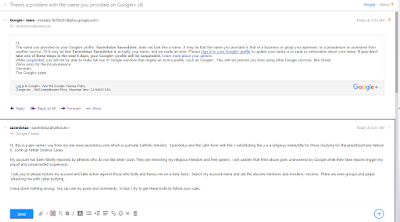 Sacerdotus: Google Censoring Religious Speech
