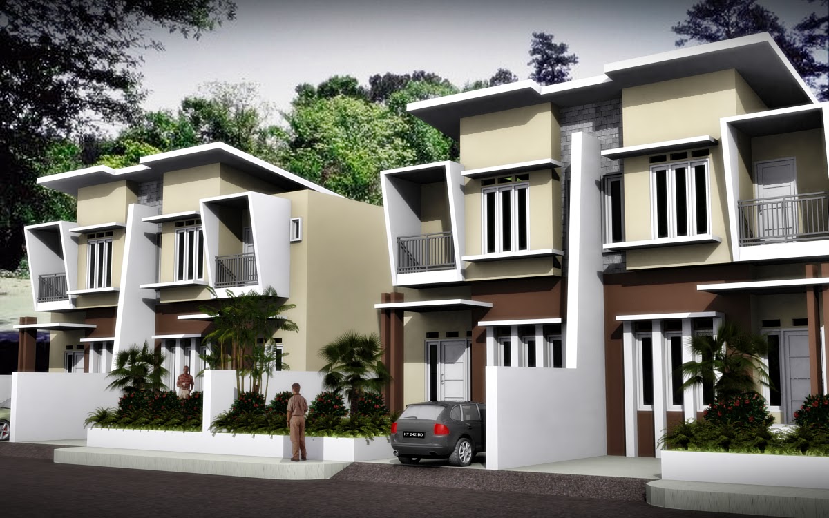 Desain Perumahan Mahkota Residence