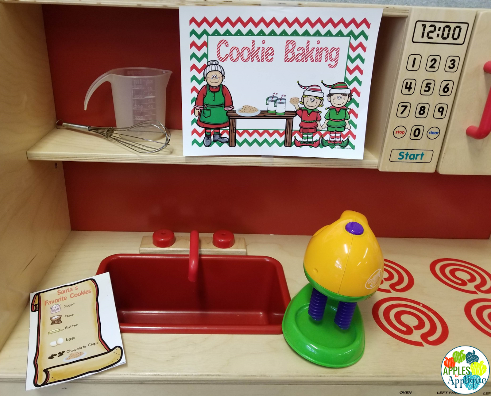 Apples to Applique: North Pole Dramatic Play Center