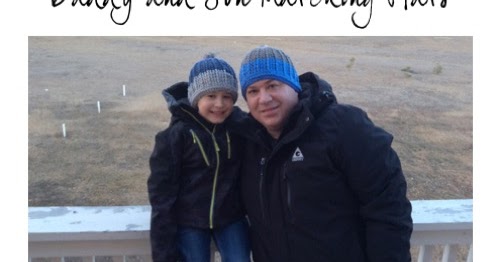 Let it Snow: Daddy & Son Matching Hats | Emily's Art Room