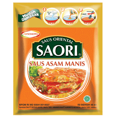 Macam-Macam Jenis Saori Saus Siap Pakai