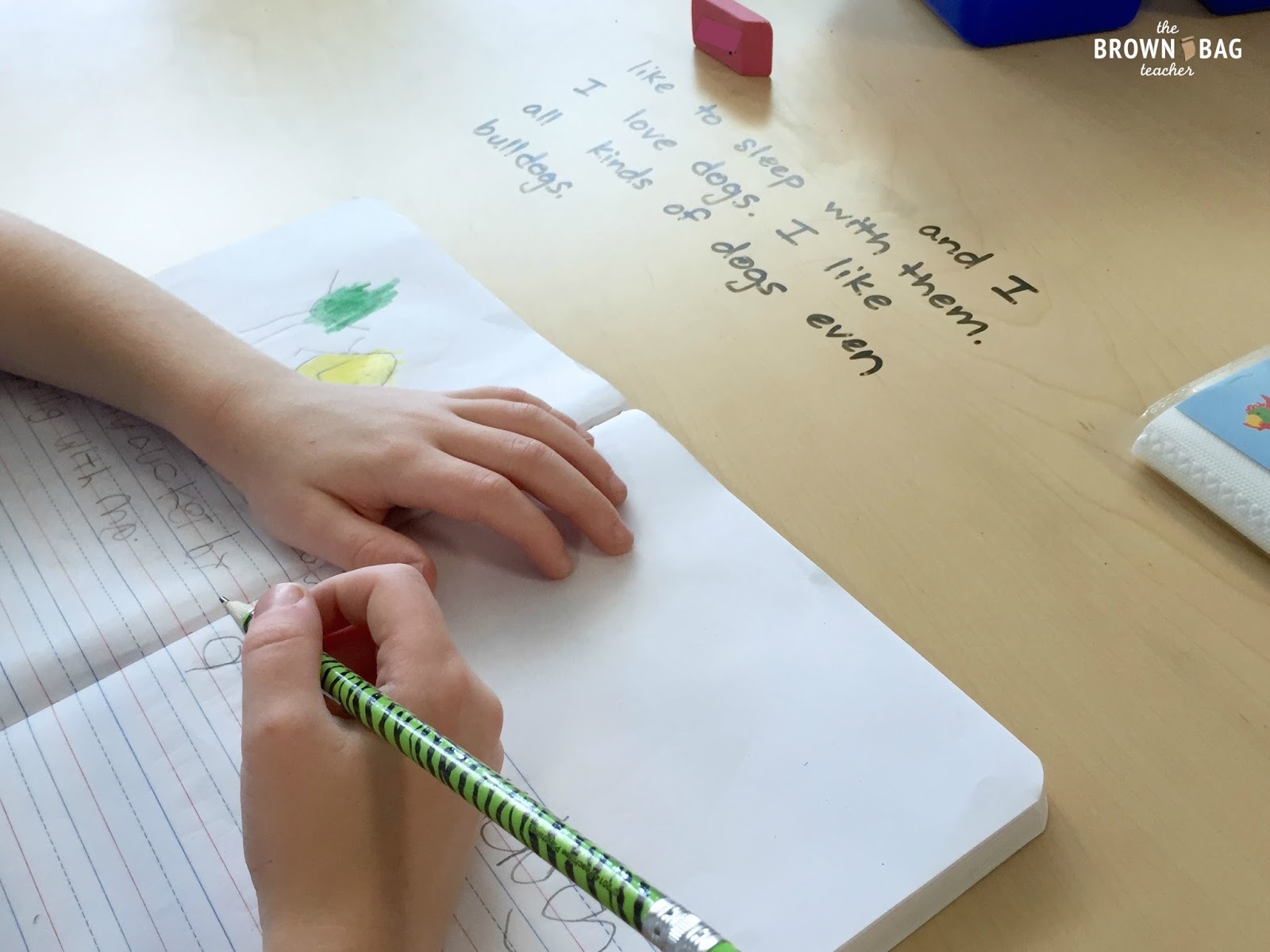 Launching Writer's Workshop: Our 1st Day - The Brown Bag Teacher