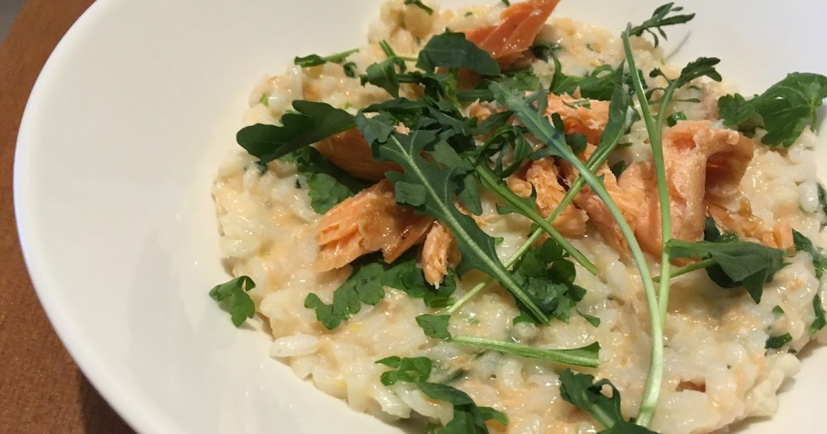 Soppasirkus: Savulohi-sitruunarisotto