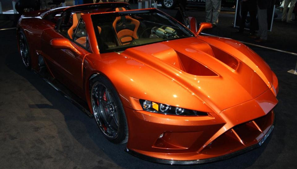 Garage Car: Falcon F7 Supercar Detroit live photos - video - price ...