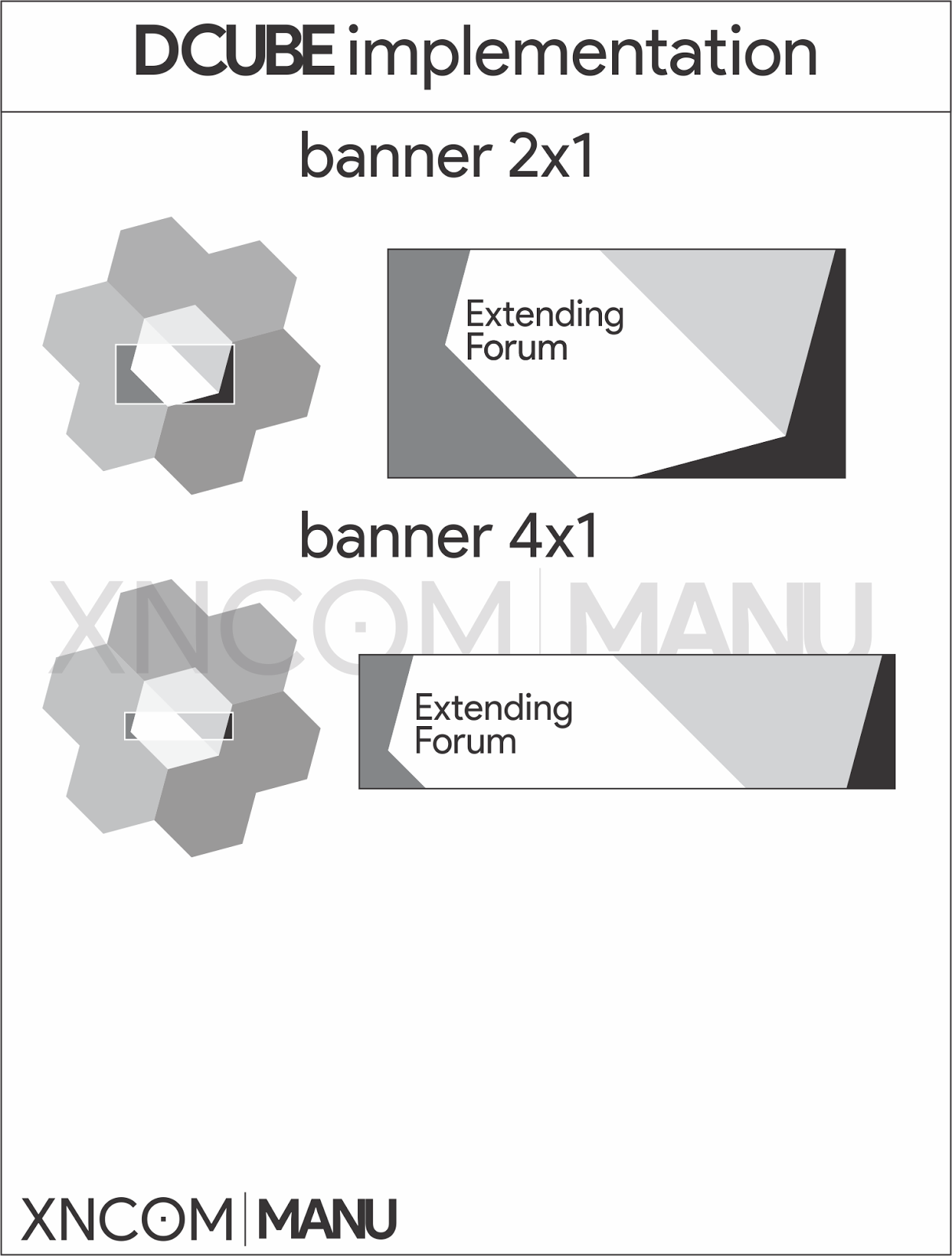 Konsep Desain - DCUBE ~ XNCOM