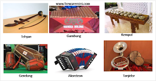 Indonesian Musical Instrument : Traditional musical instruments Betawi ...