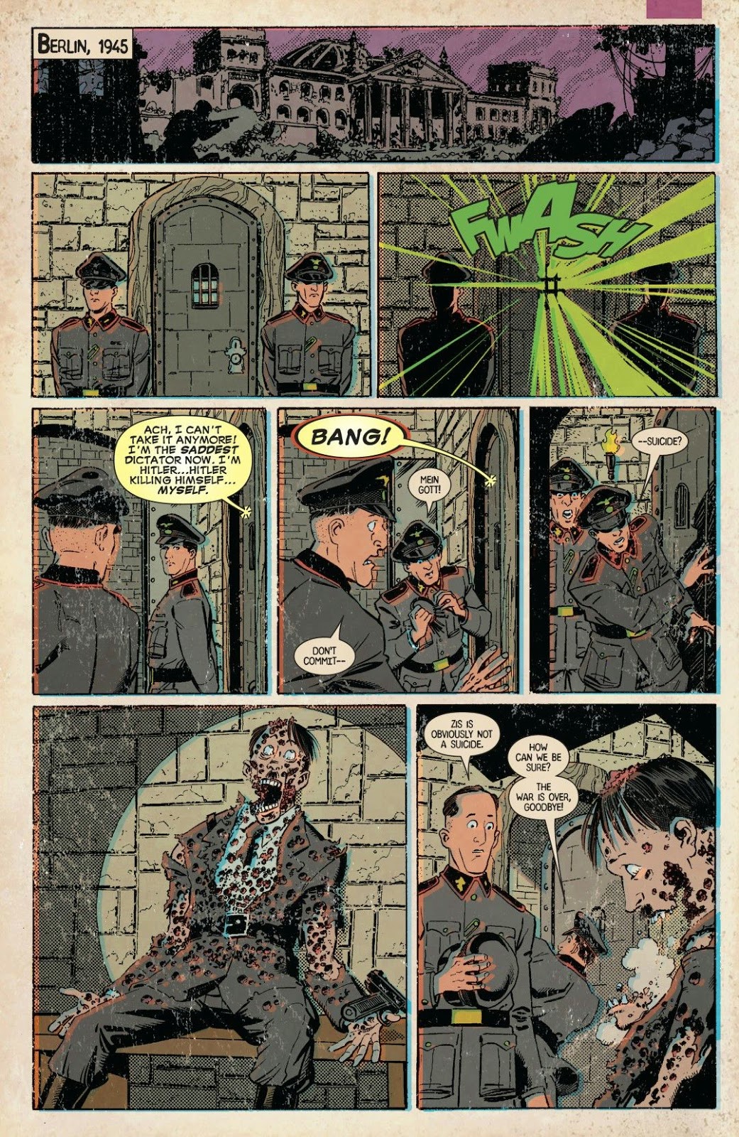 Who killed Hitler? Comics provides the answer: - Viral Comics