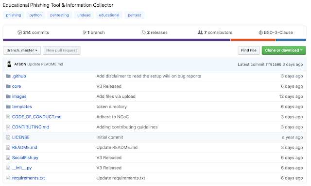 Un informático en el lado del mal: SocialFish2.0: Nueva herramienta ...
