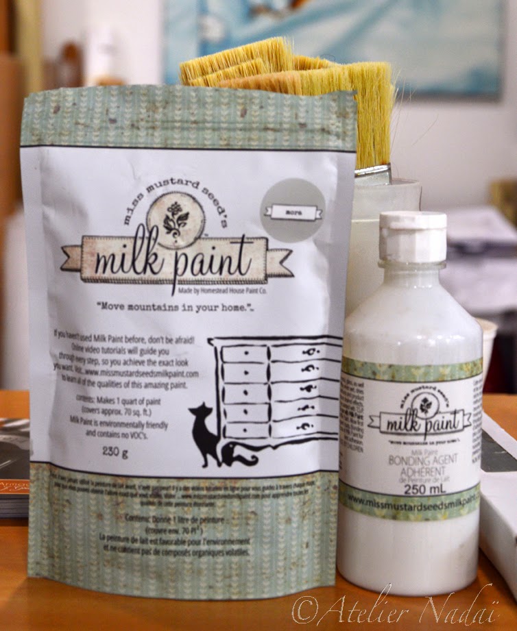 Peinture au lait: Peinture au lait - Mora