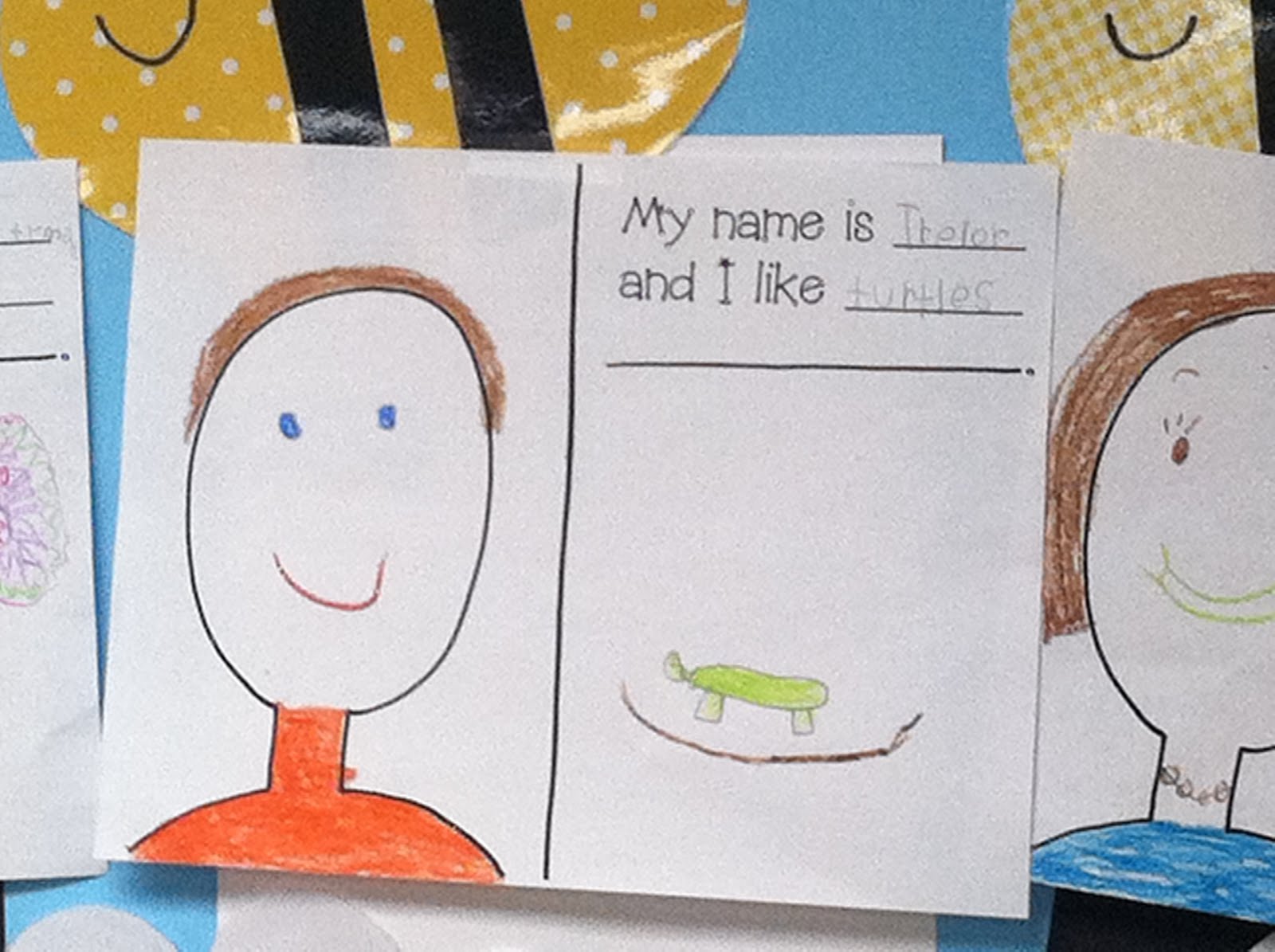 Life in First Grade: A My Name is Alice....Template Freebie!