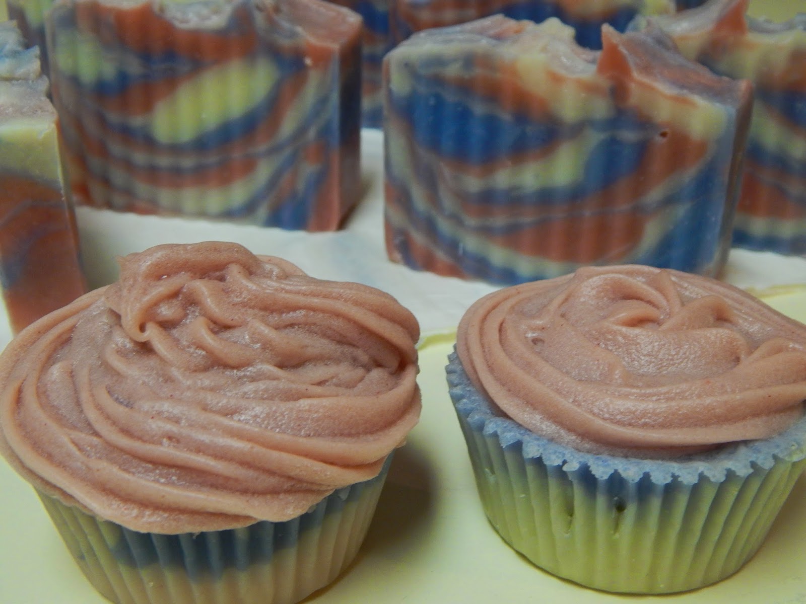 KCK Soaps: Red White and Blue