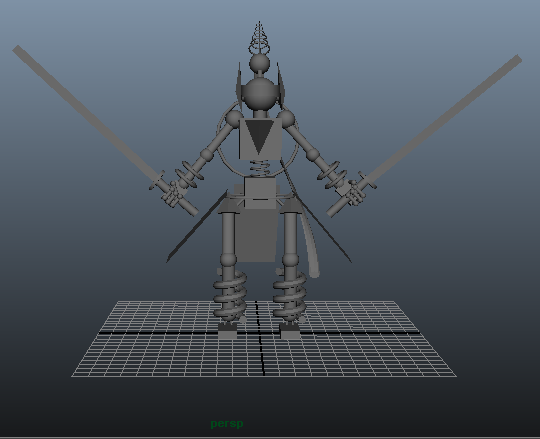 3D Art.: Week 1 Lab 2 - Modified Primitive Robot