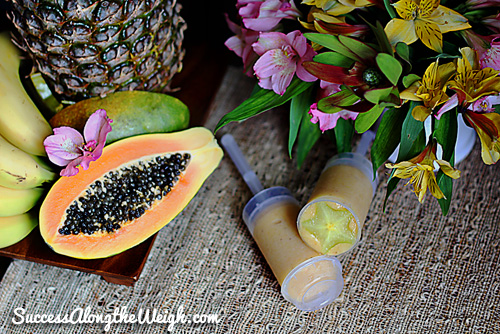 Success Along the Weigh: Tropical Push Pop