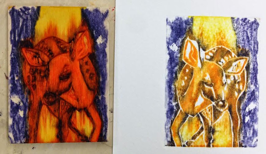 Words on Woodcuts: White Line Woodcut Class at Allens Lane