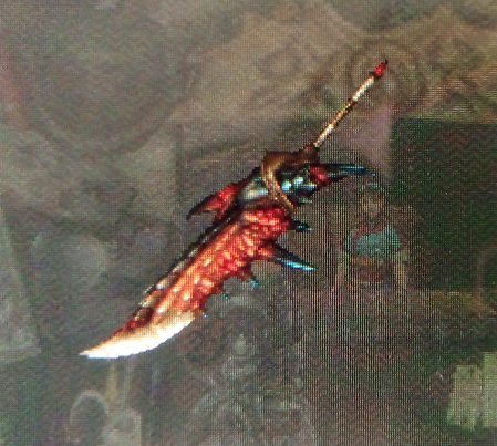 Great Sword: Rathalos Series - MHP3rd Weapon Tree