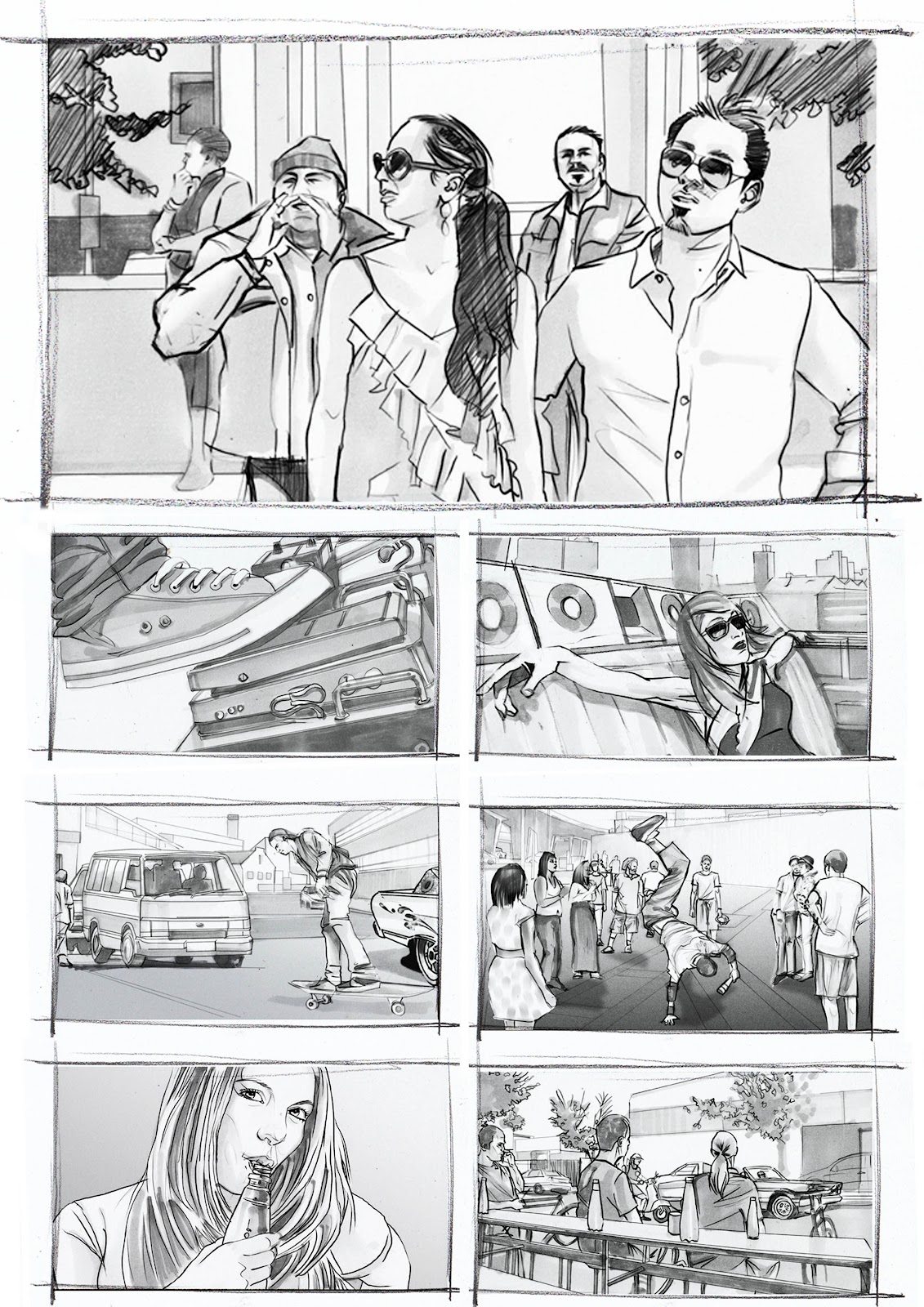 glofish: Storyboard Portfolio