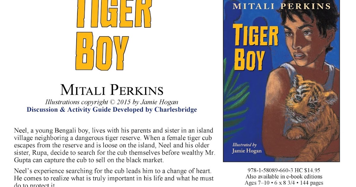 Tiger Boy by Mitali Perkins: Discuss