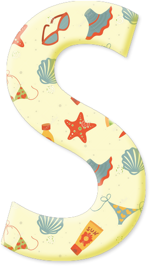 Abecedario de Verano. Summer Alphabet. - Oh my Alfabetos!