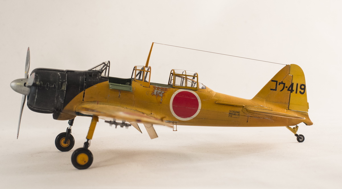 Aviation of Japan 日本の航空史: Alexey Shumakov's 1/48th scale A6M2-K