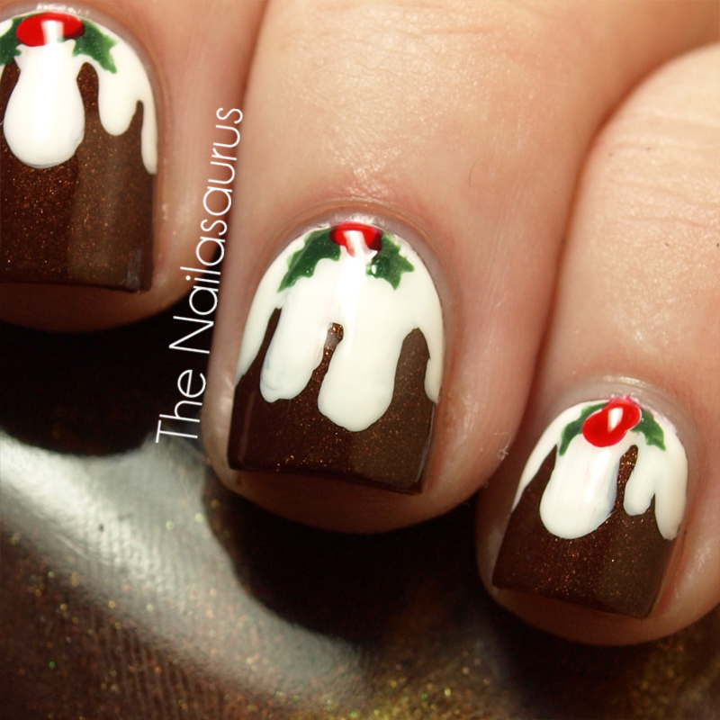 The Nailasaurus | UK Nail Art Blog - 12 Days of Christmas Nails: Day 9 ...