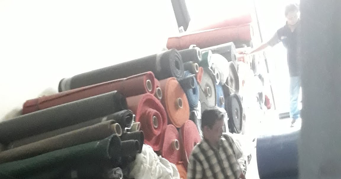 Karpet Karakter Huruf, 3M heavy duty Matt 7150 with list rubber edge