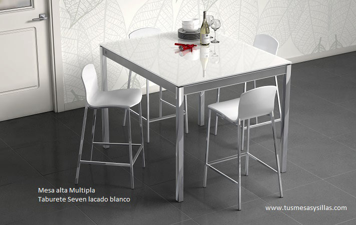 Mesa de cocina y comedor Multipla a medida y barra de desayunos o ...