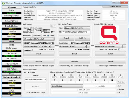 Windows 7 Loader eXtreme Edition v3.544 - Catatan Si Buyung Upik