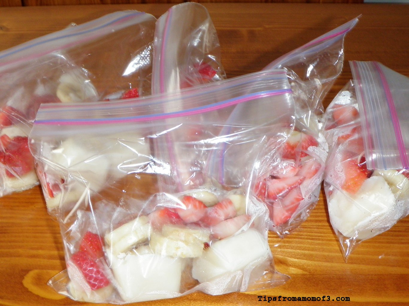 Tips From A Mom of 3: Easy Strawberry Banana Smoothie Packets For The ...