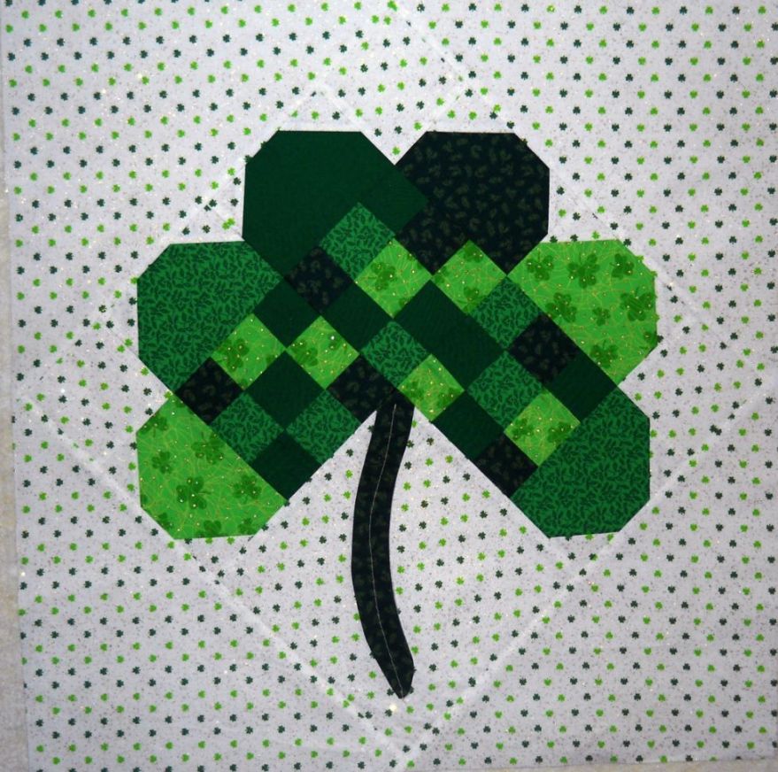 Scrapbox Quilts: Shamrock 9-Patch