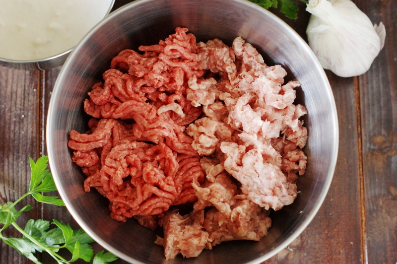 Baked Homemade Meatballs | The Kitchen is My Playground