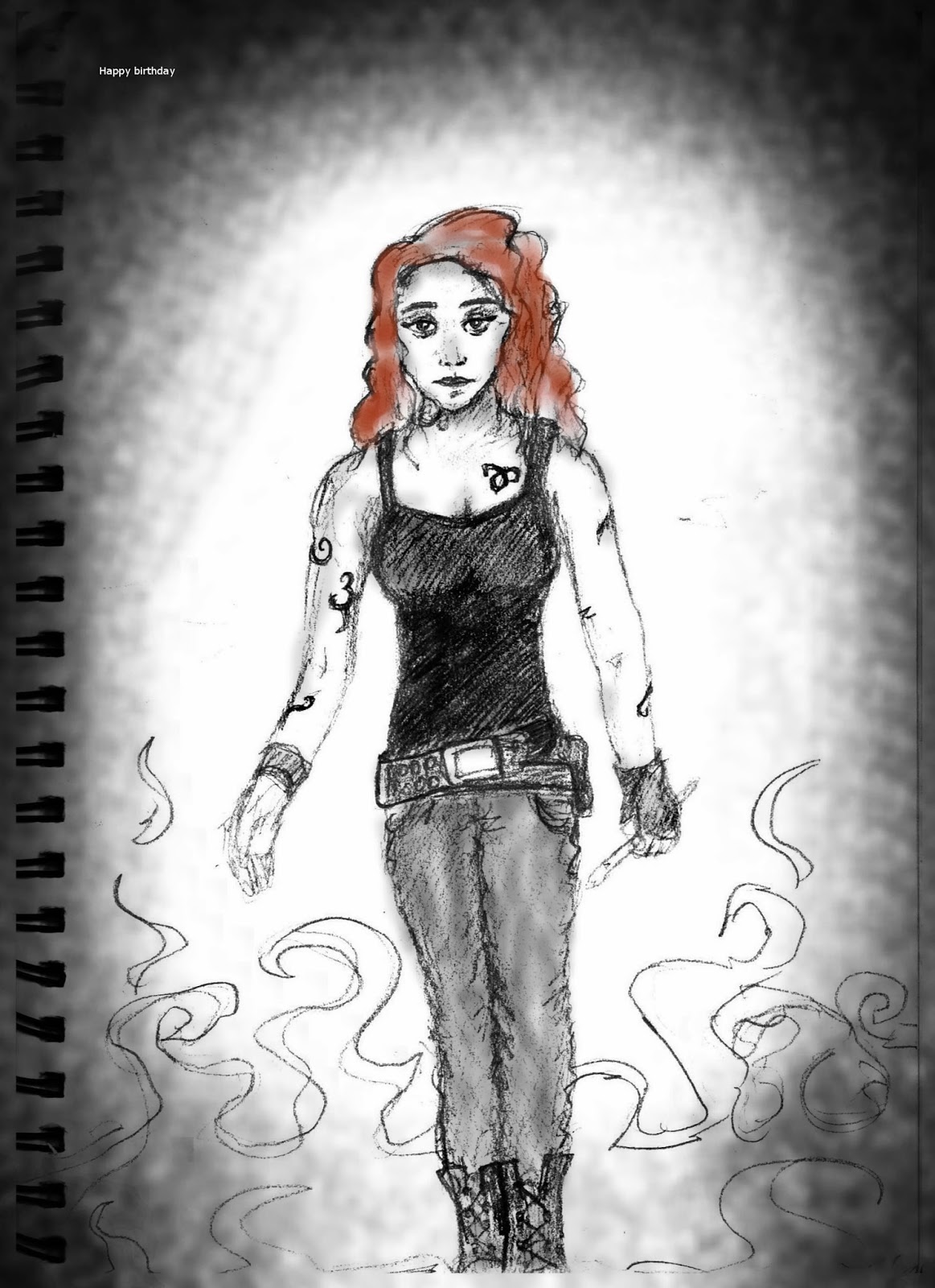 That Crazy Redhead M: Shadowhunter Costume Tutorial part 4: Putting it ...