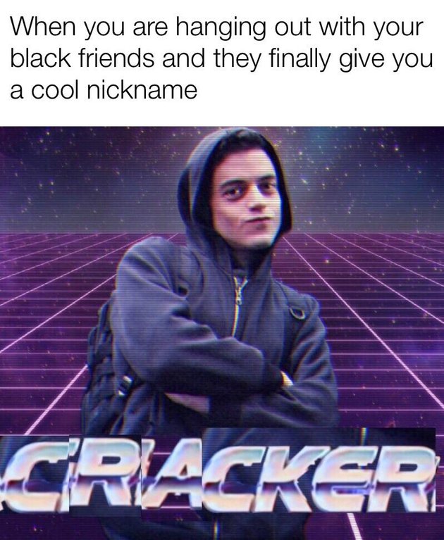 When you are hanging out with your black friends and they finally give ...