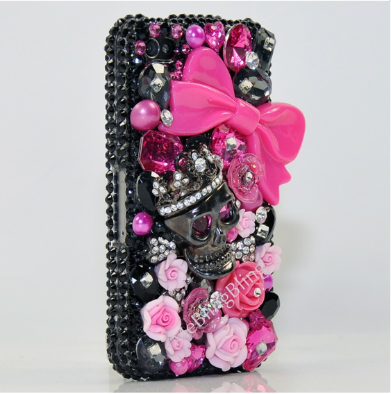 LINAmaria: Bedazzled phone case!