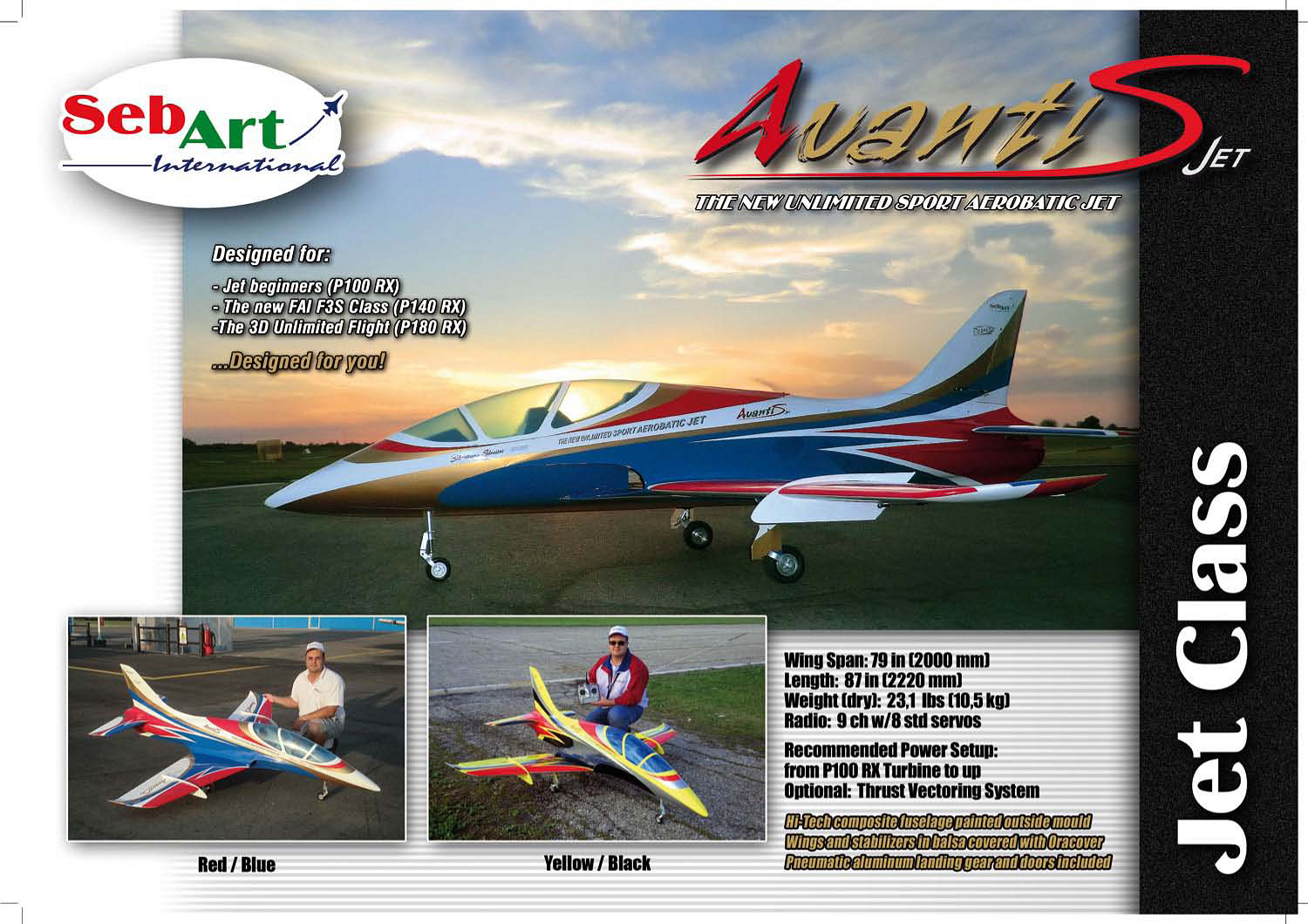 遙控技術雜誌｜RC TECH magazine: 逍遙模型即日起直接進口銷售SebArt各款飛機