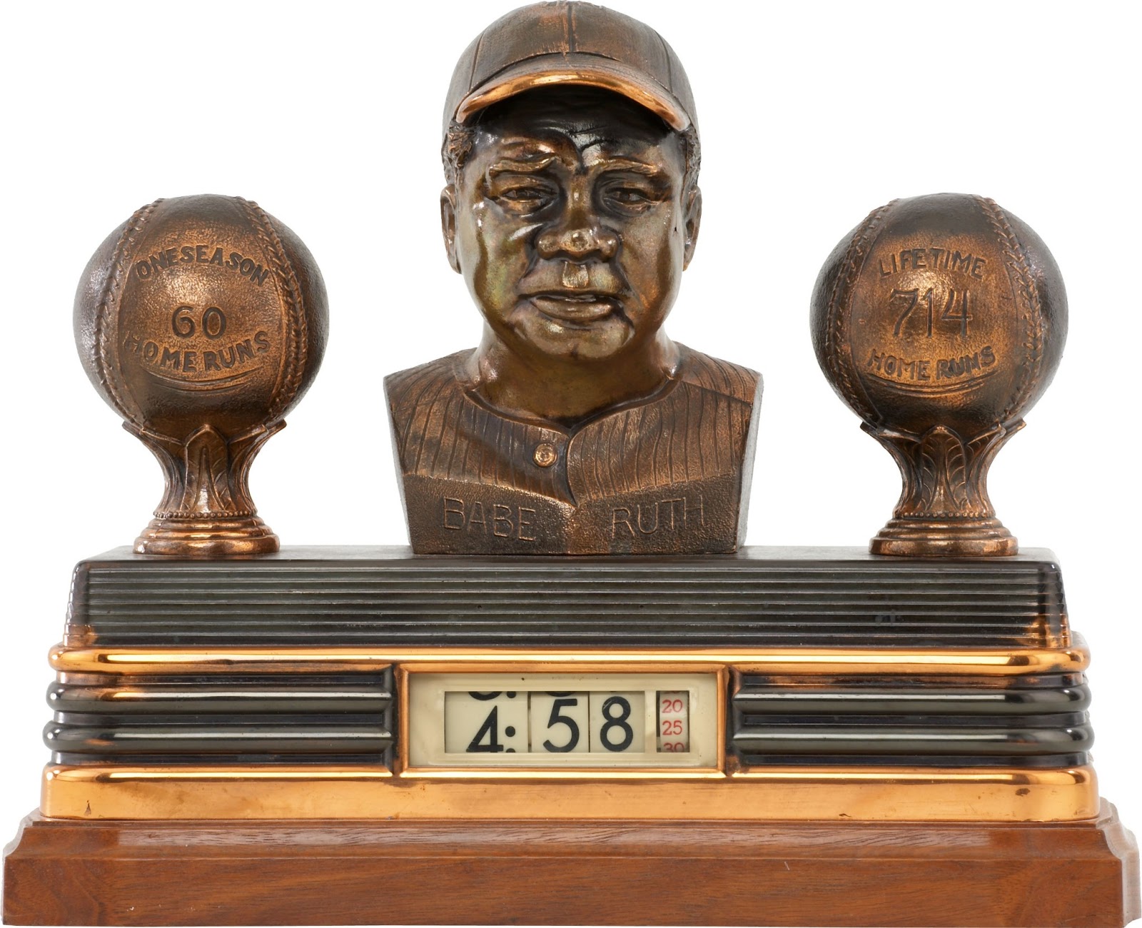 Bob Lemke's Blog: 1949 Ruth clock was "$247" item in its day
