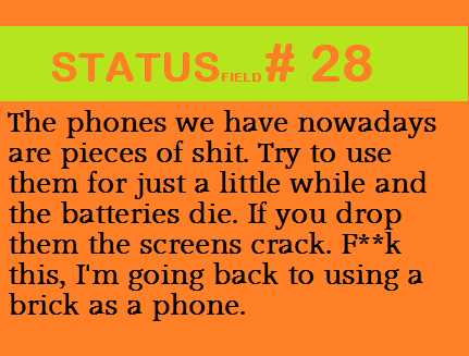 28 Funny, Witty, Clever and Hilarious Facebook Statuses | Live Laugh ...