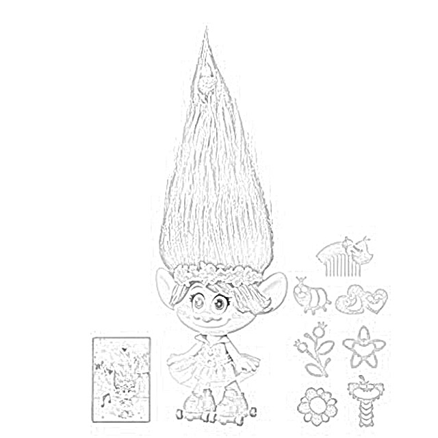 The Holiday Site: DreamWorks Trolls Christmas Coloring Pages Free and ...