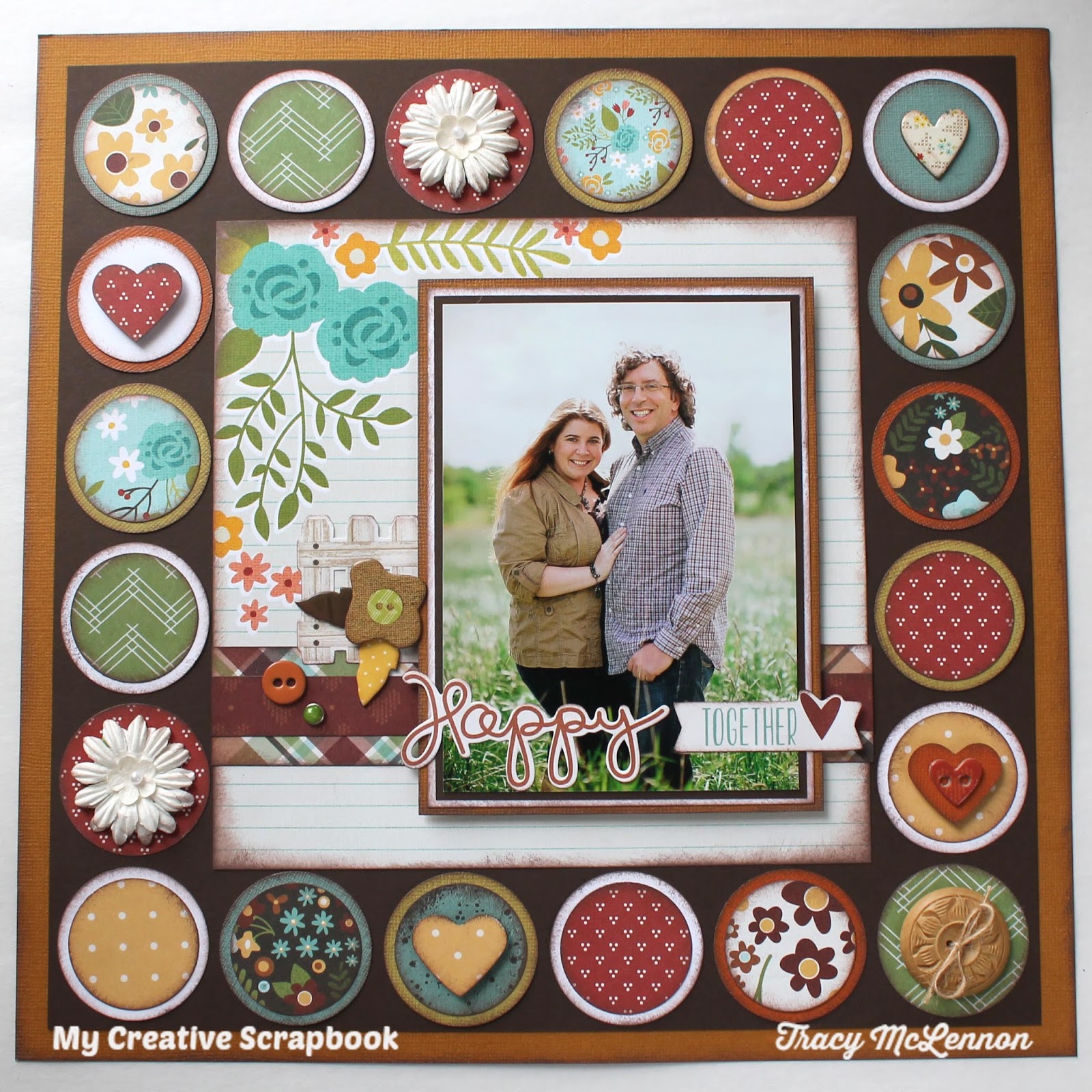 Scrappy Chick Designs: My Creative Scrapbook: October Reveal Day #1~