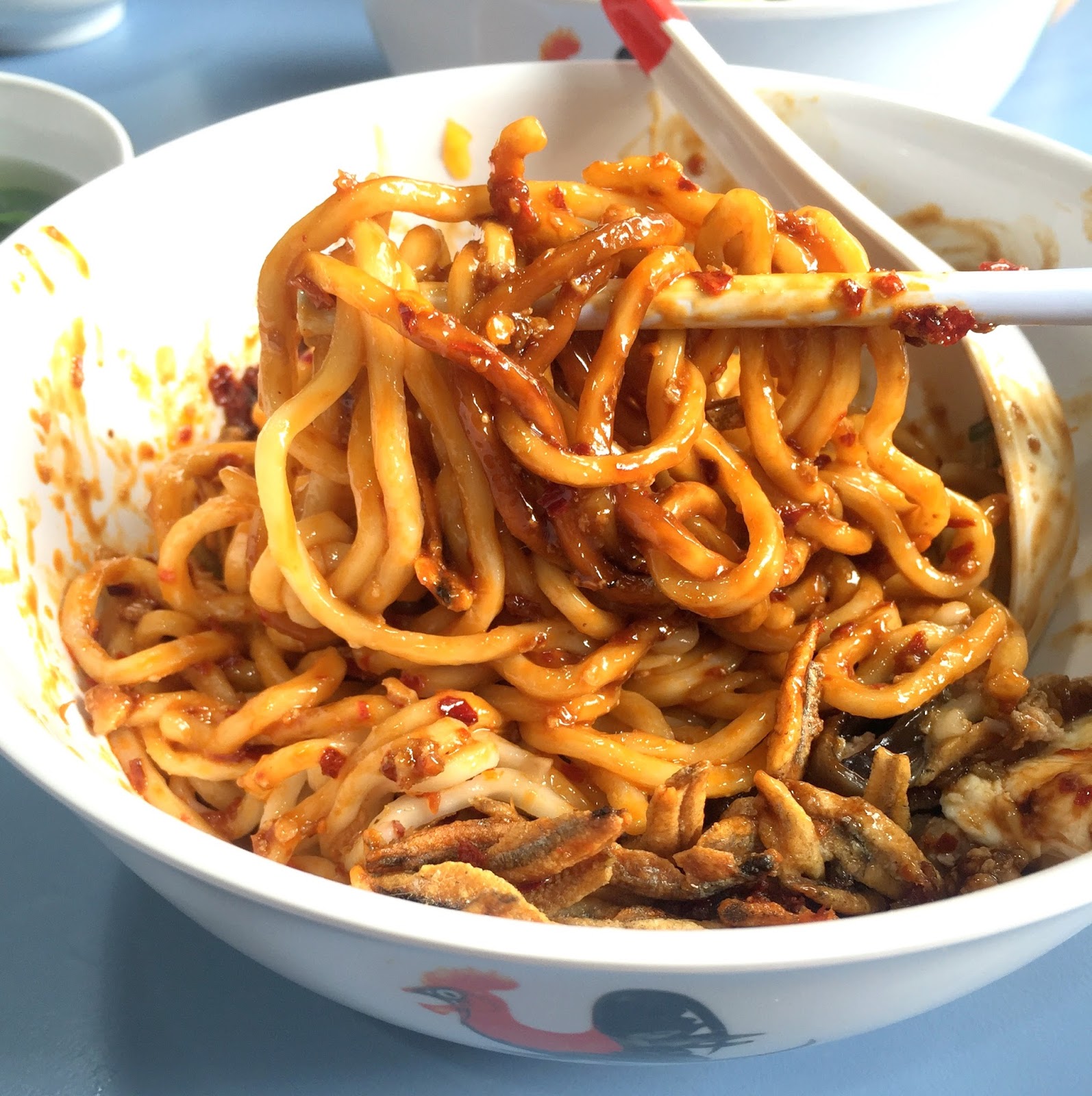Grandma Ban Mee 老妈子板面 @ Amoy Street: Super Shiok Chilli Noodles!
