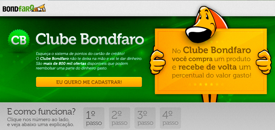 SERFINCO: CLUBE BONDFARO REMUNERA CLIENTES