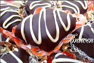 Bniwen, Bniouen: Gâteau aux biscuit (fait maison), Cacahuètes et miel ...