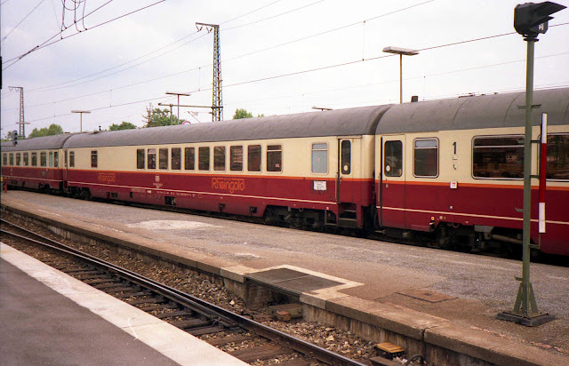 Die DB in Bildern 1966-1991: Rheingold 28, TEE Blauer Enzian, TEE Rheingold
