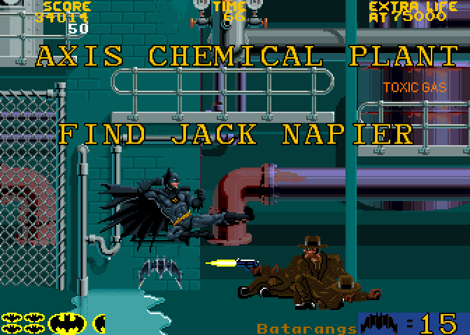 Super Adventures in Gaming: Batman (Arcade)